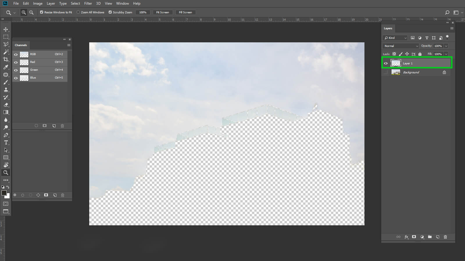 Sky Replacement Techniques using Photoshop